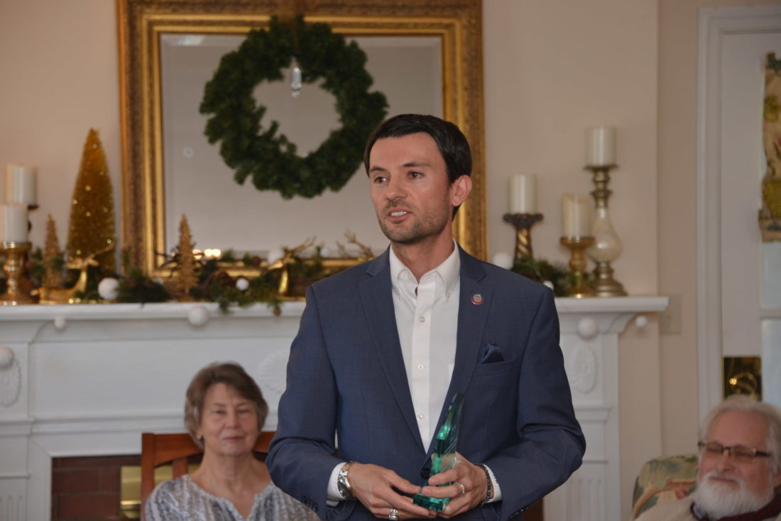 Hardister Accepts East Award On Behalf of Howard Coble - The Rhino ...