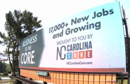 Carolina Core Greets Wyndham Fans With Billboards - The Rhino Times of ...