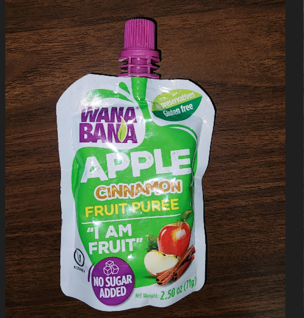 You Don’t Wanna Be Eatin’ WanaBana Apple Cinnamon Puree - The Rhino ...