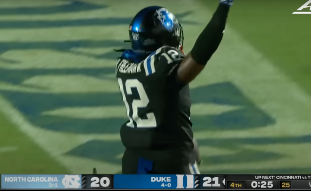 Lots of Subplots In Duke’s Thrilling 21-20 Victory Over The Tar Heels ...